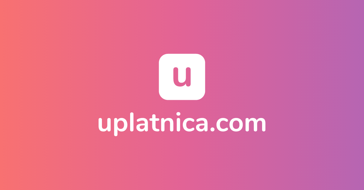 Uplatnica.com ~ Jednostavna izrada uplatnica